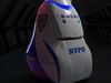 3D model NYPD K5 Robot Cop Vandalized - clean texture included VR / AR ...