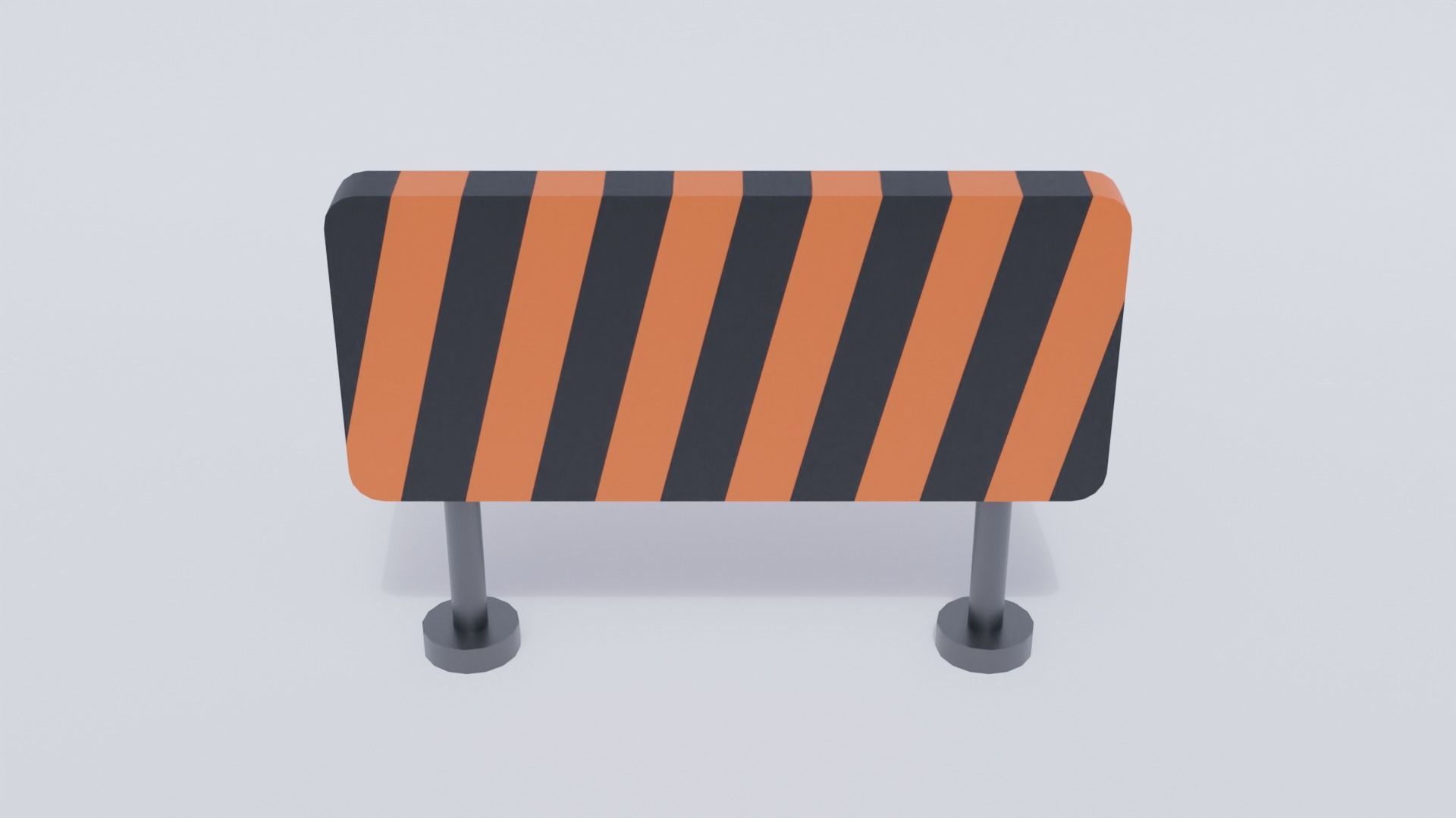 3D model Hurdle Traffic Barrier VR / AR / low-poly | CGTrader