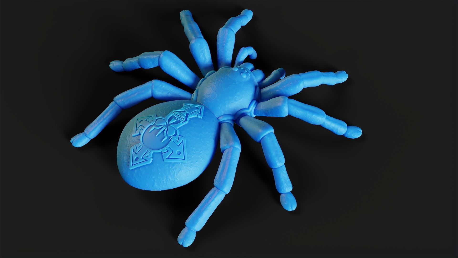 Stylized Spider 3D model 3D printable | CGTrader