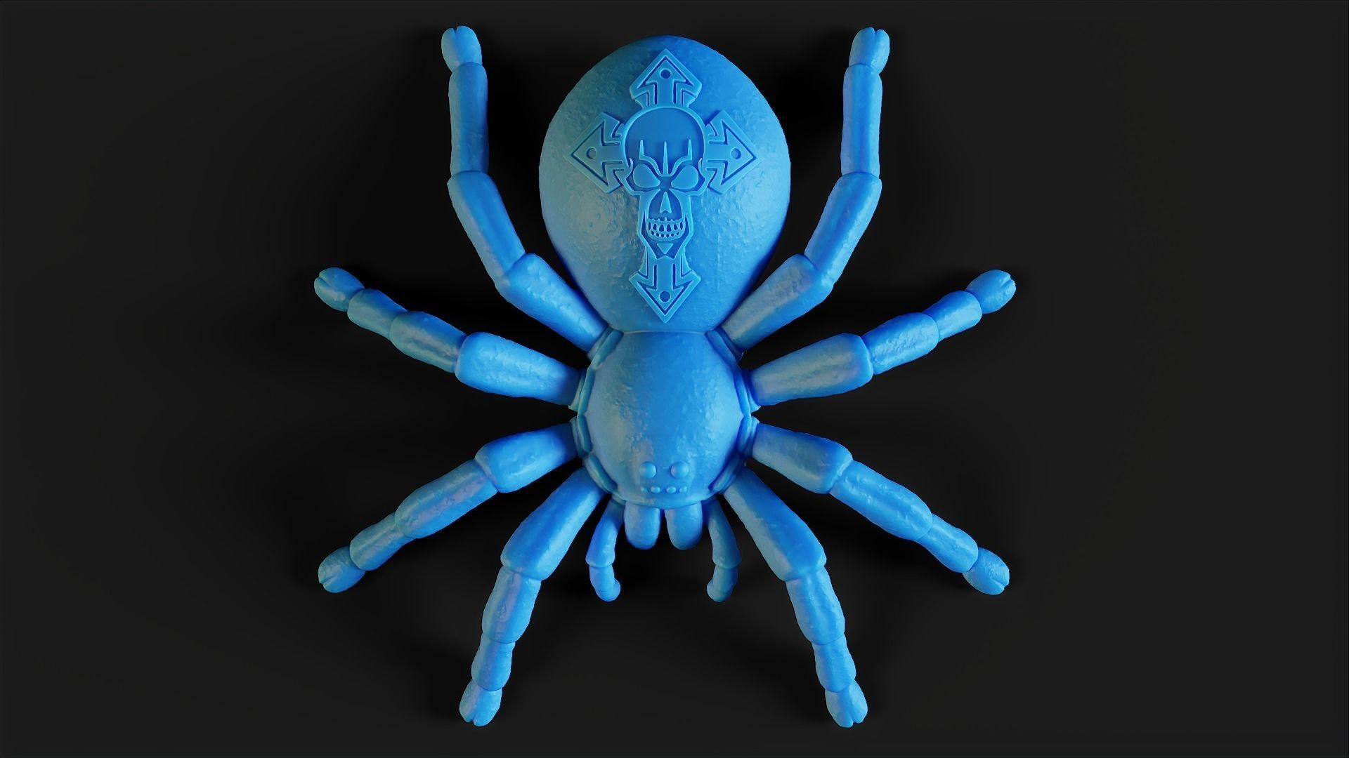 Stylized Spider 3D model 3D printable | CGTrader