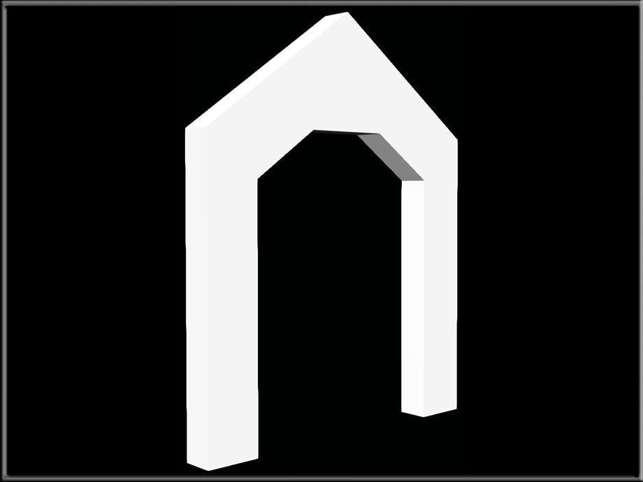 3D model Triangular shaped Arch 05 VR / AR / low-poly | CGTrader