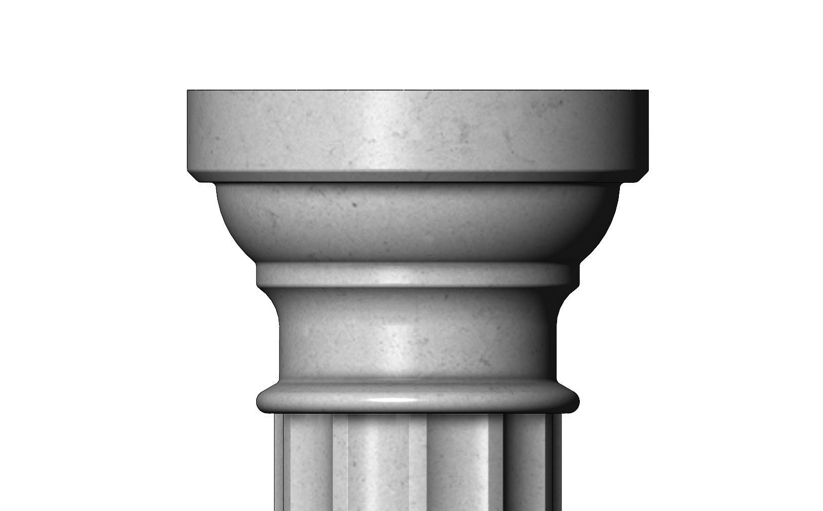 Classical plaster or wood column 3D model 3D printable | CGTrader