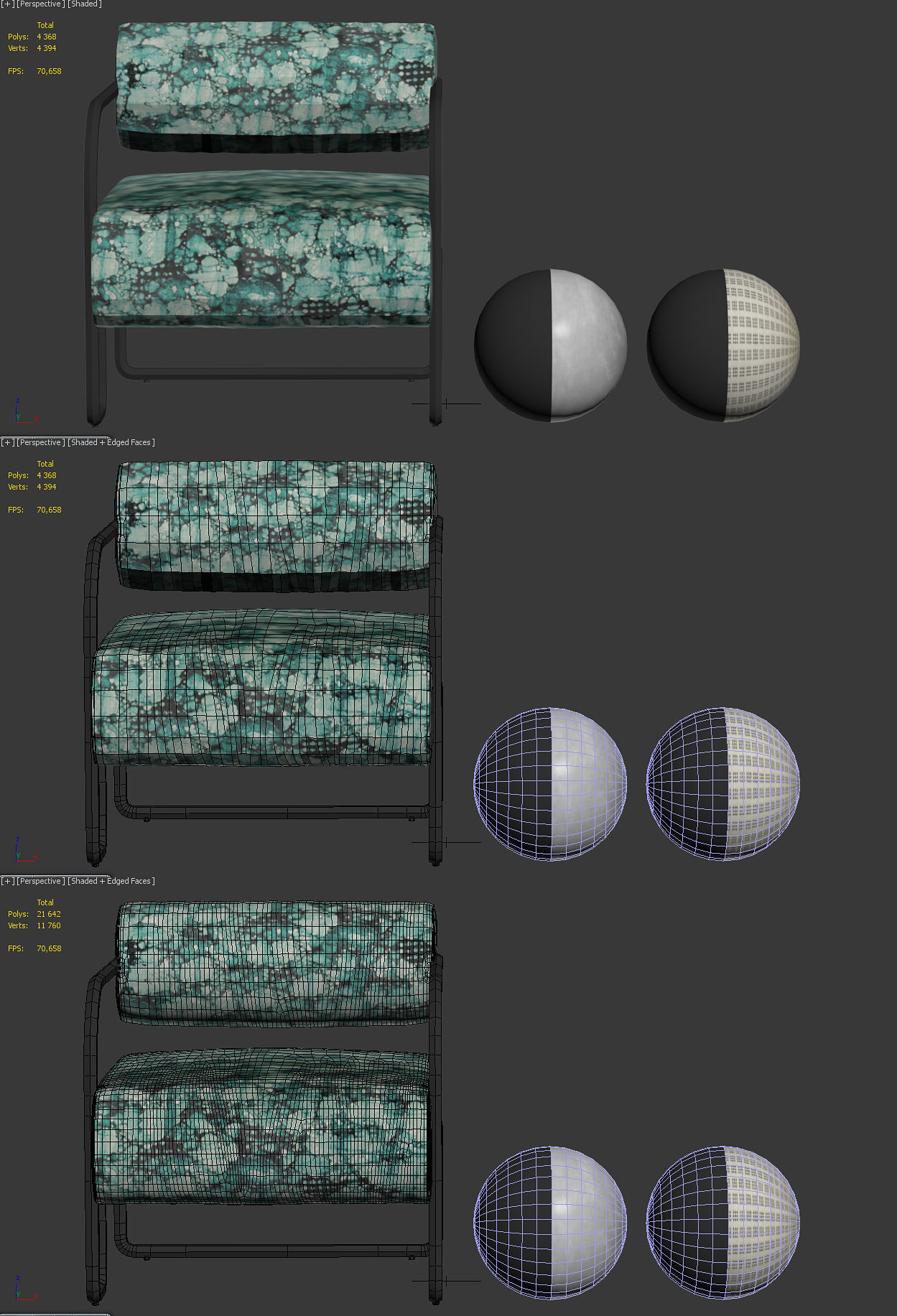 Kelly Wearstler Ardent Club Chair 3D model | CGTrader