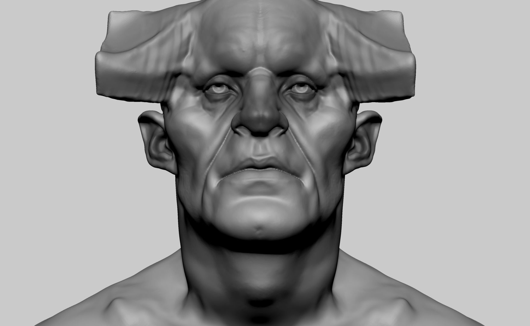 Creature Head v3 3D model | CGTrader