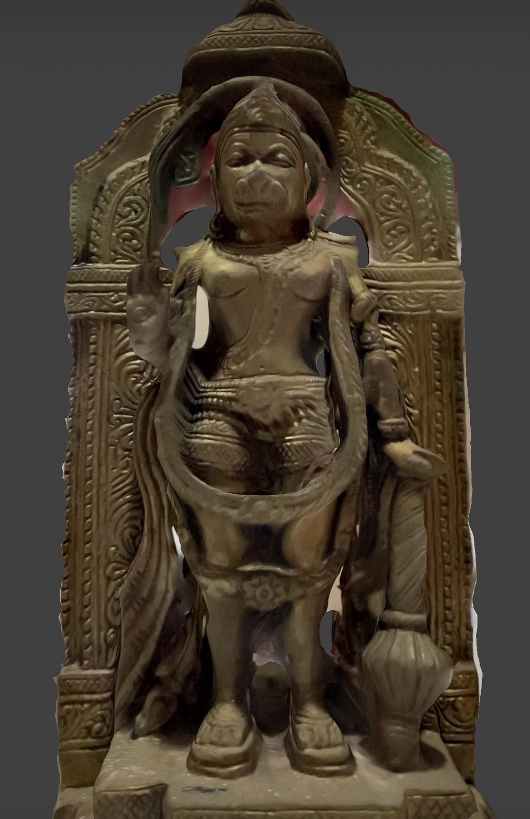 Character - Hanuman Statue 3D model | CGTrader