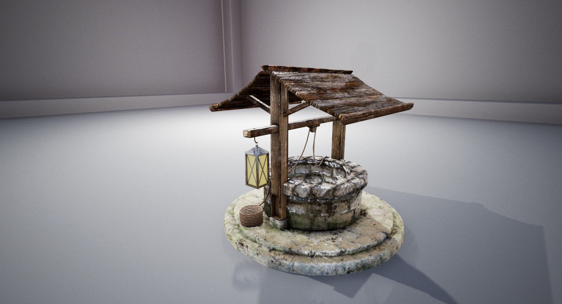 3D model Detailed medieval water well VR / AR / low-poly | CGTrader