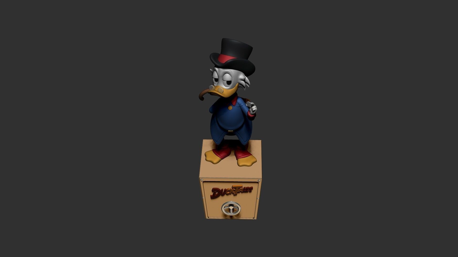 Uncle Scrooge - Scrooge McDuck 3D model 3D printable | CGTrader