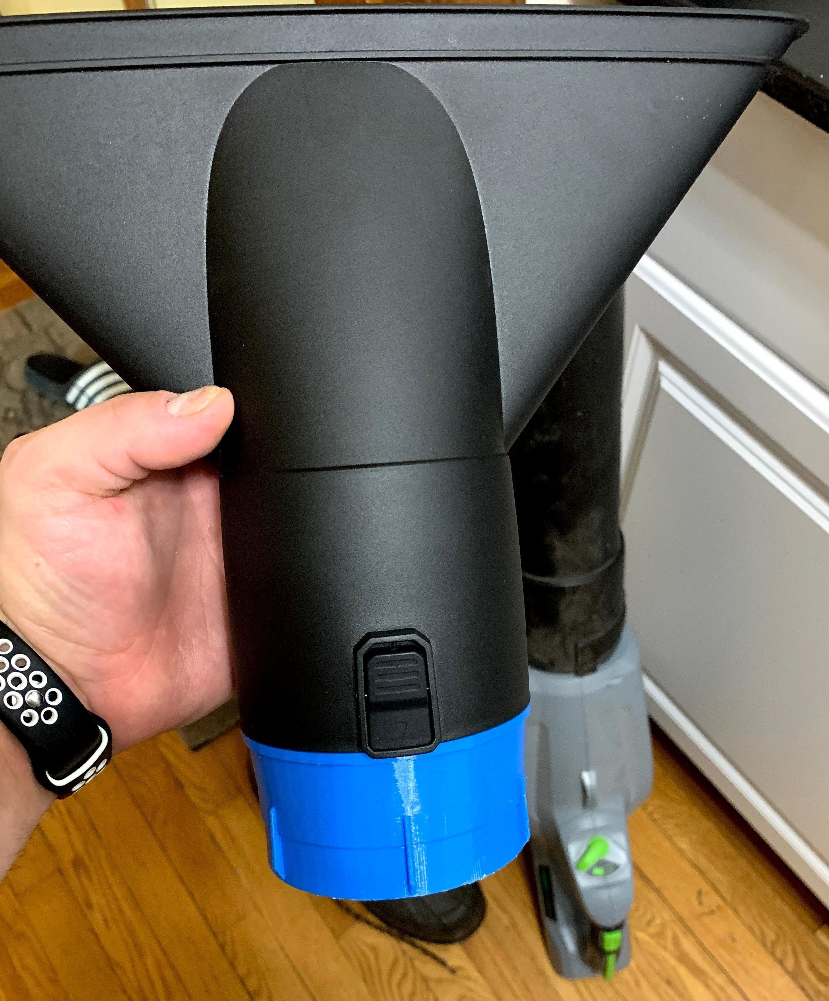 EGO Blower Attachment Adapter 3D model 3D printable | CGTrader