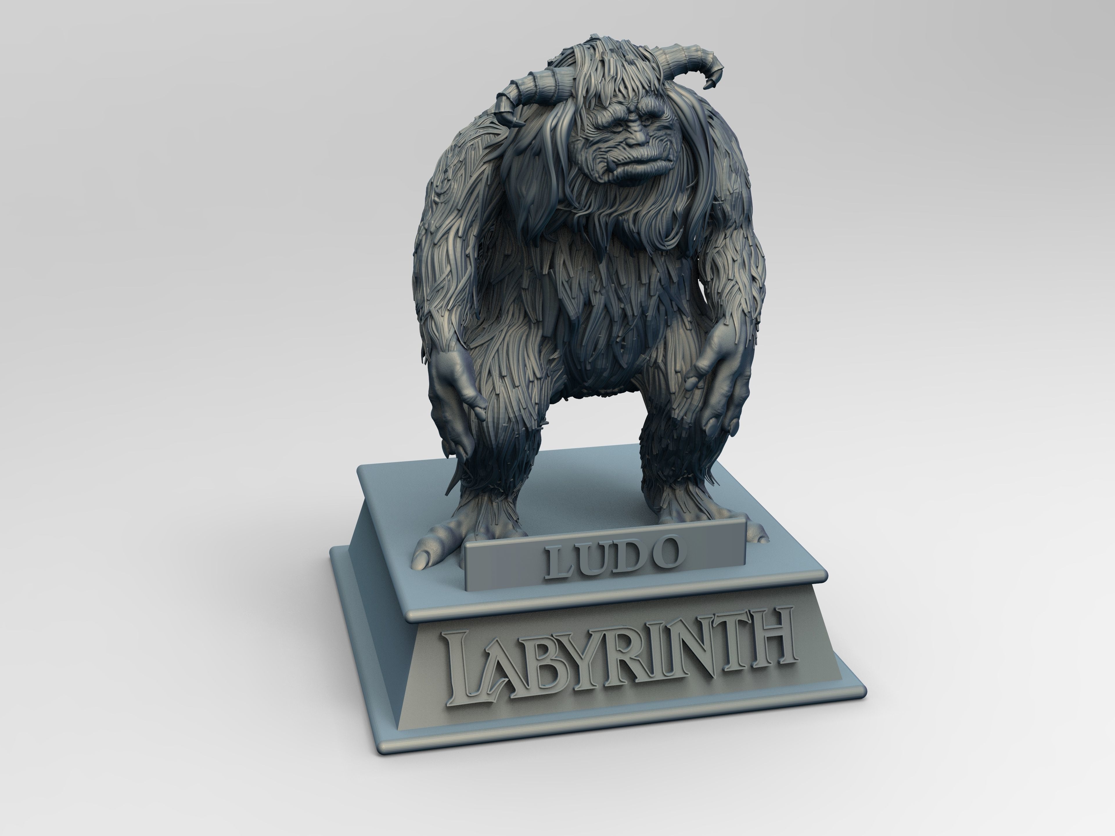 Labyrinth Ludo Sculpt 3D model 3D printable | CGTrader