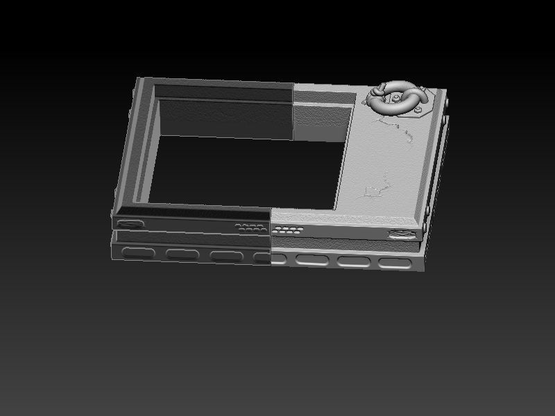 Oola slave crouching 3D model 3D printable | CGTrader