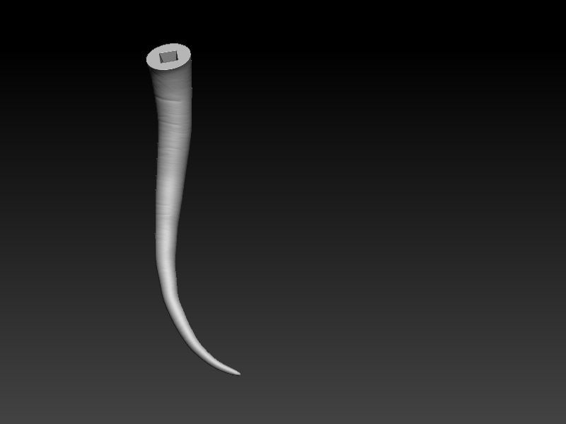 Oola slave crouching 3D model 3D printable | CGTrader