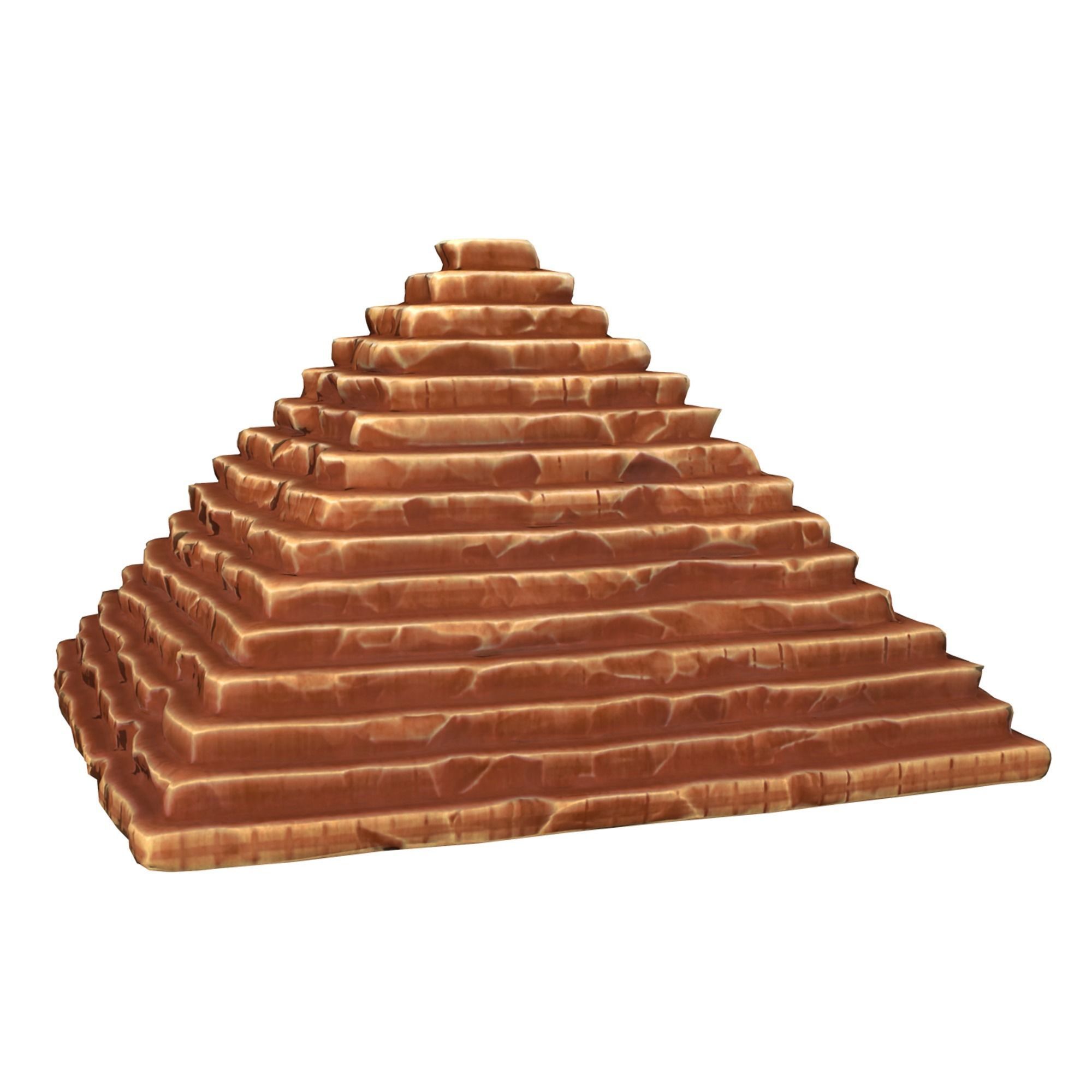 Cartoon Pyramid 3D model | CGTrader