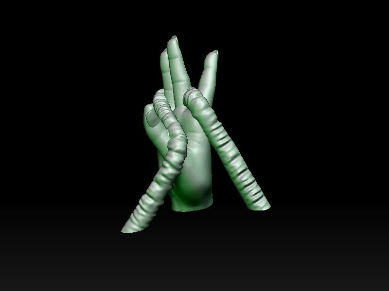 Oola slave standing 3D model 3D printable | CGTrader