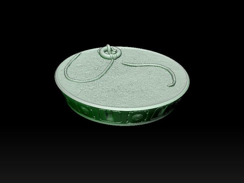 Oola slave standing 3D model 3D printable | CGTrader