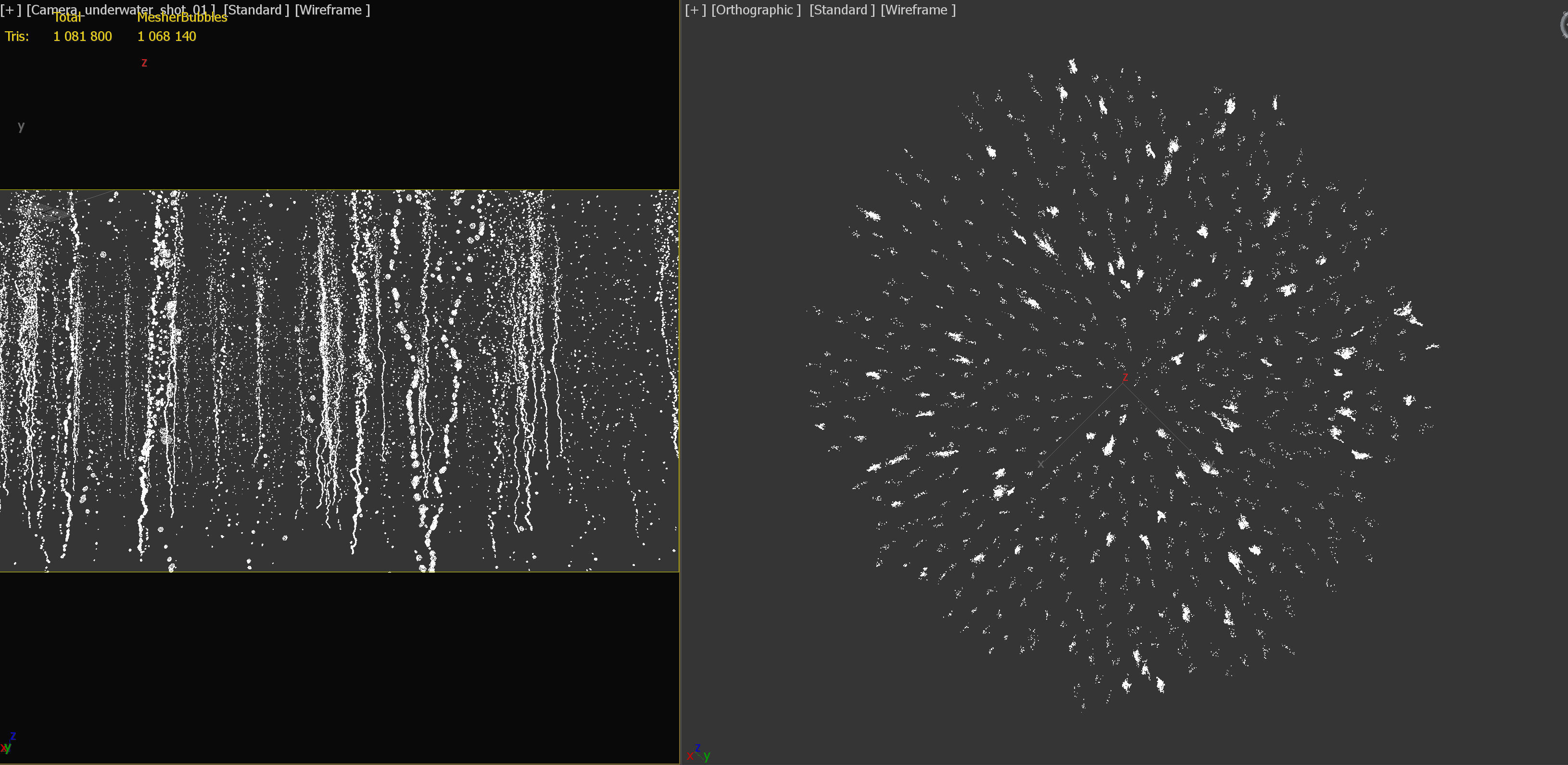Ocean Bubbles Alembic Sequence 3D model animated | CGTrader