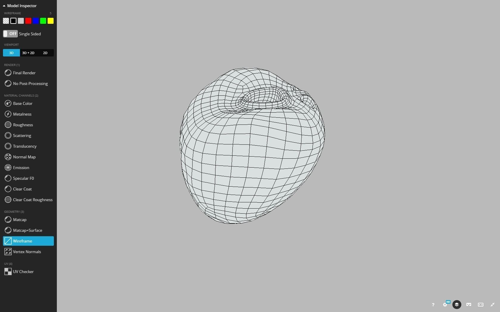 3D model Prostate donut with hole in it VR / AR / low-poly | CGTrader