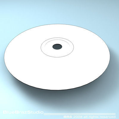 CD DVD free 3D model | CGTrader