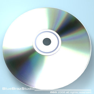CD DVD free 3D model | CGTrader