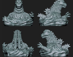 Godzilla 3D Models | CGTrader