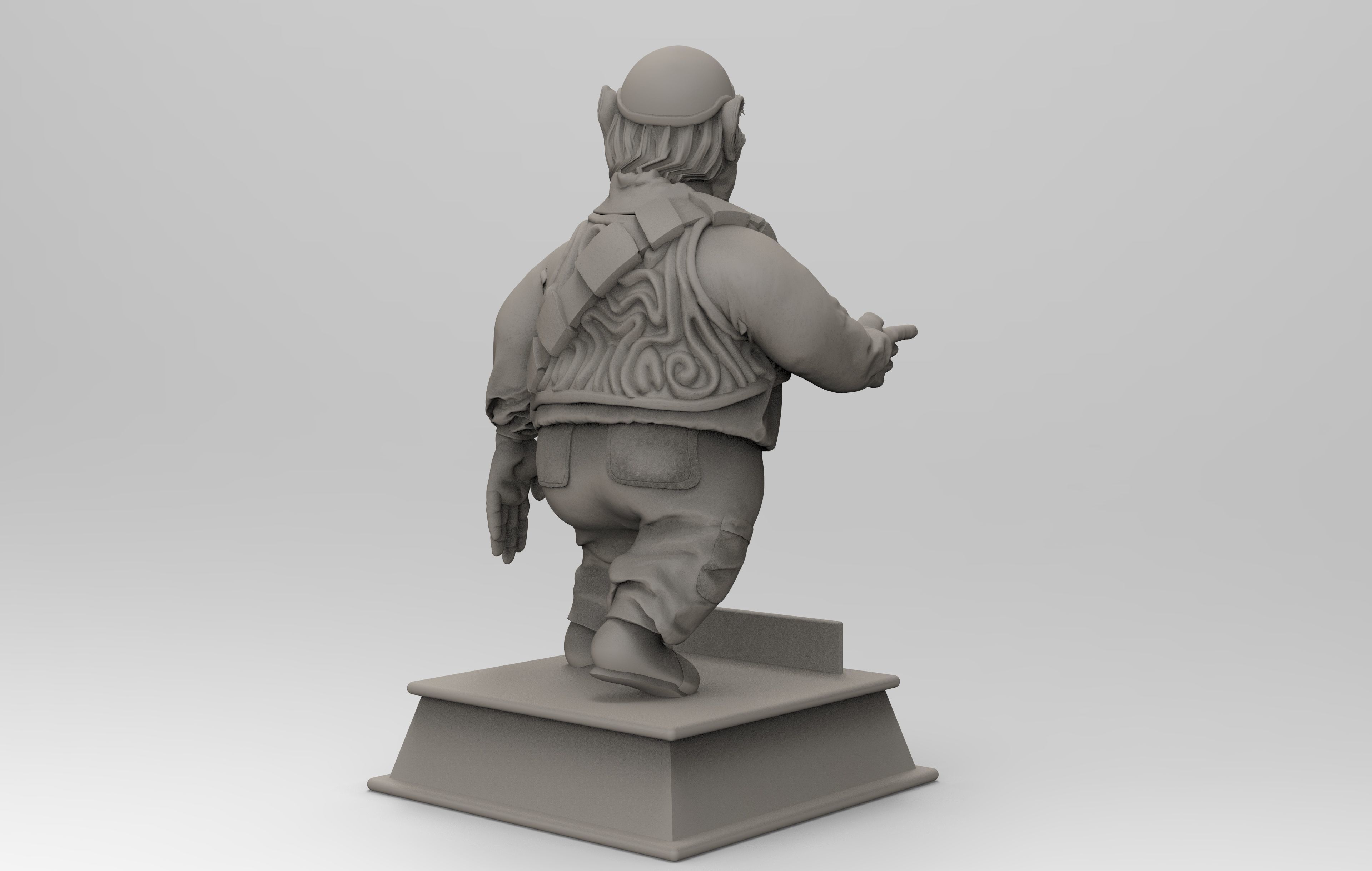 Labyrinth Hoggle Sculpt 3D model 3D printable | CGTrader