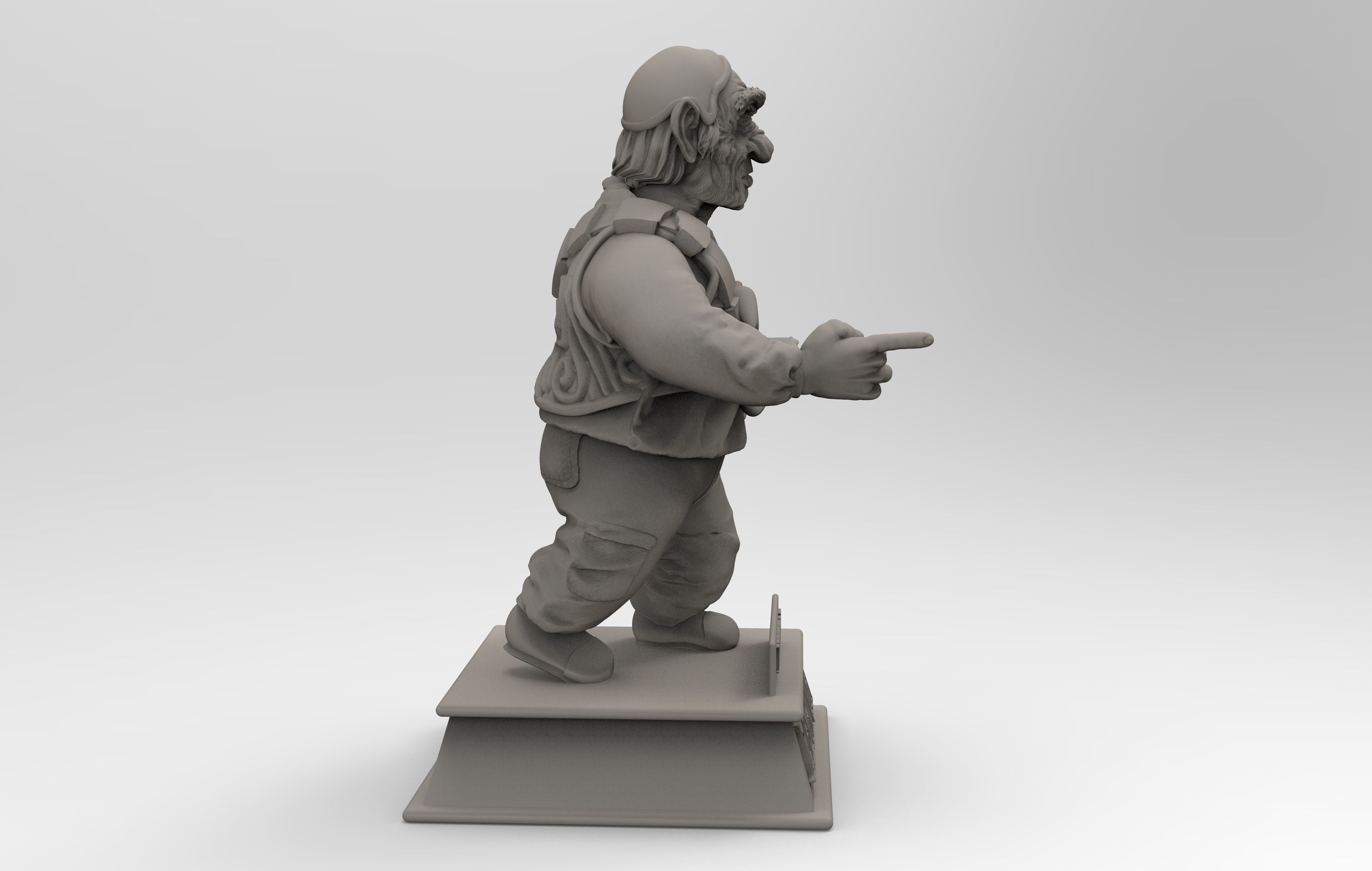 Labyrinth Hoggle Sculpt 3D model 3D printable | CGTrader