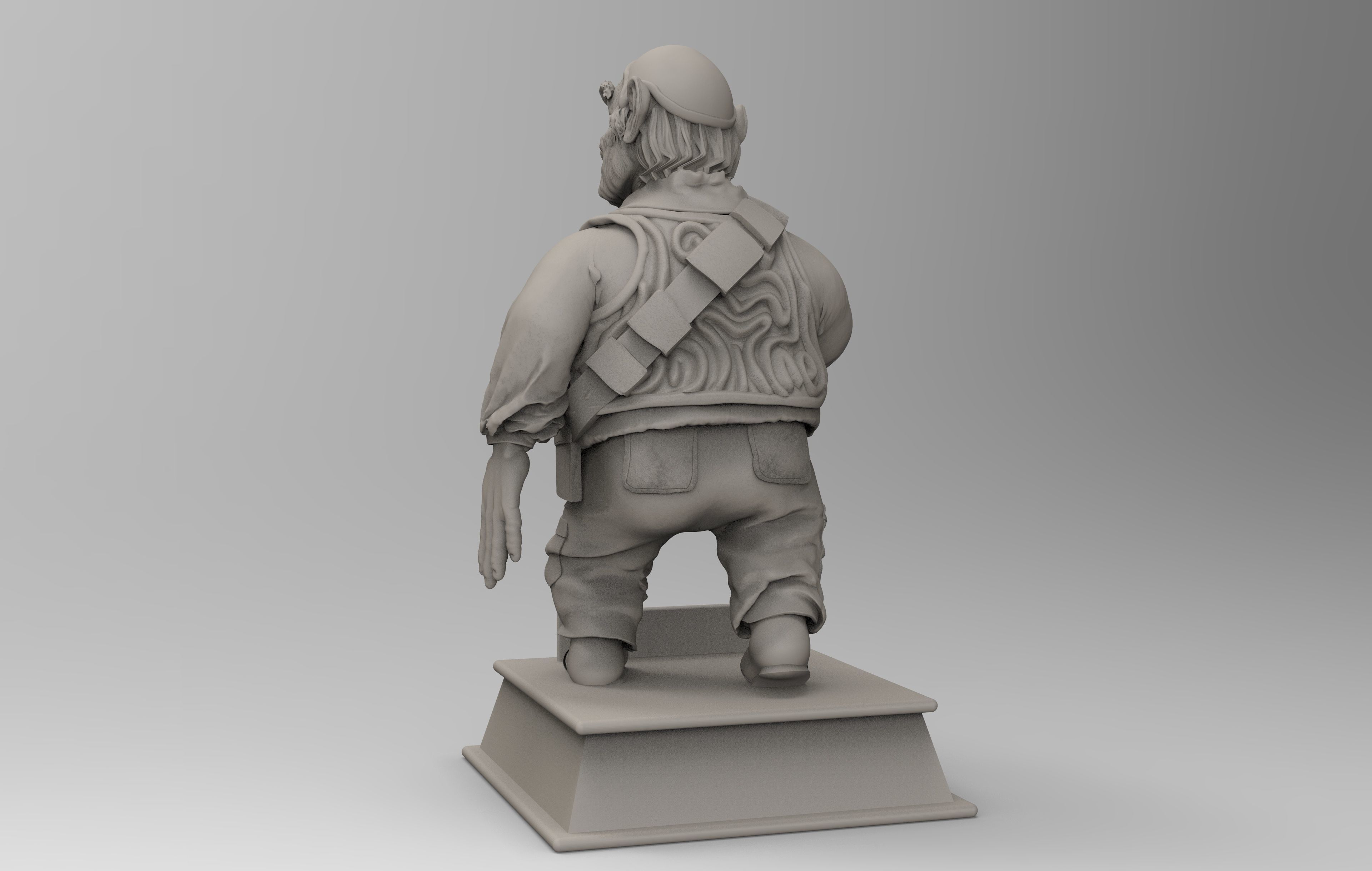 Labyrinth Hoggle Sculpt 3D model 3D printable | CGTrader