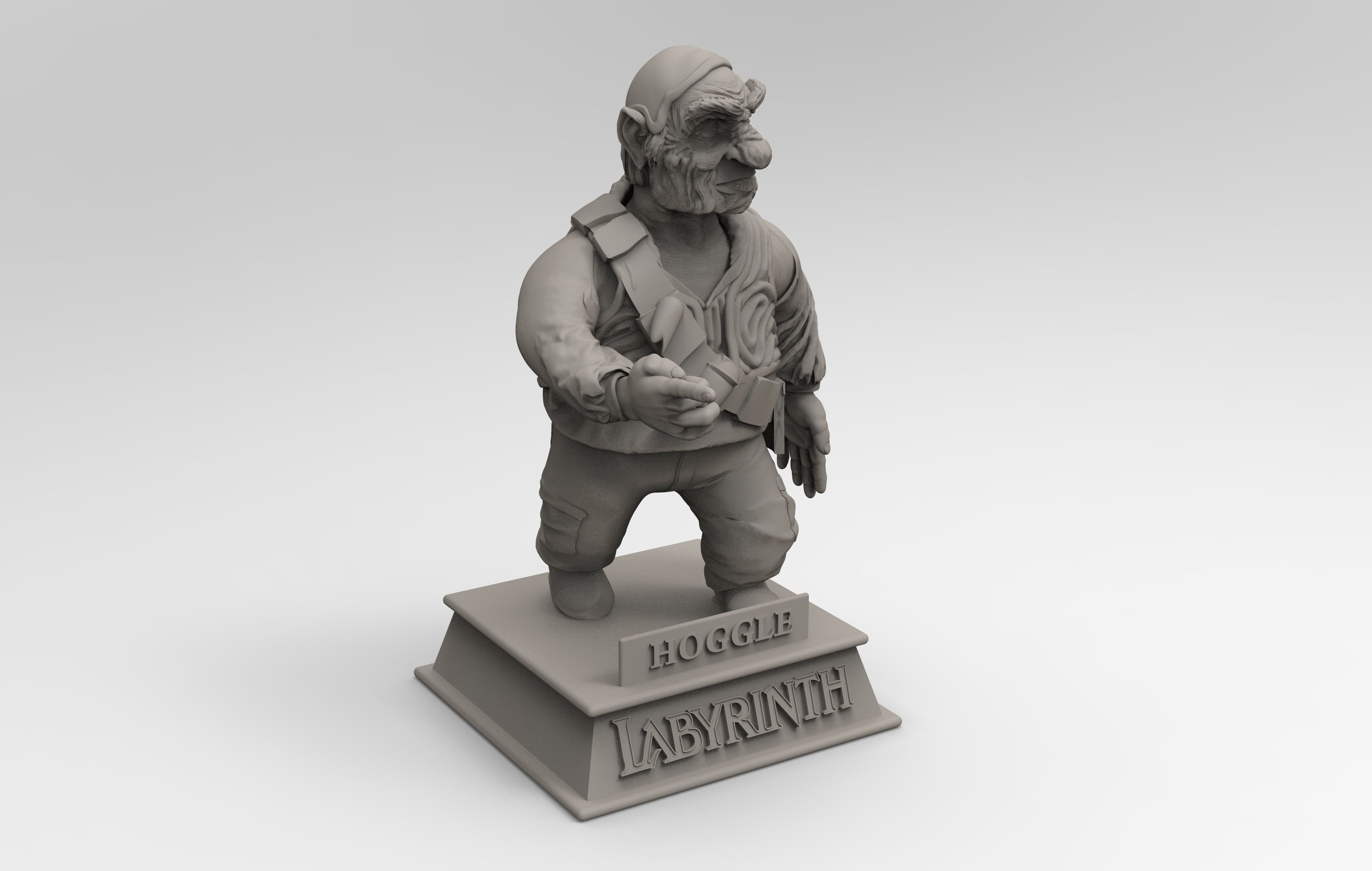 Labyrinth Hoggle Sculpt 3d Model 3d Printable Cgtrader