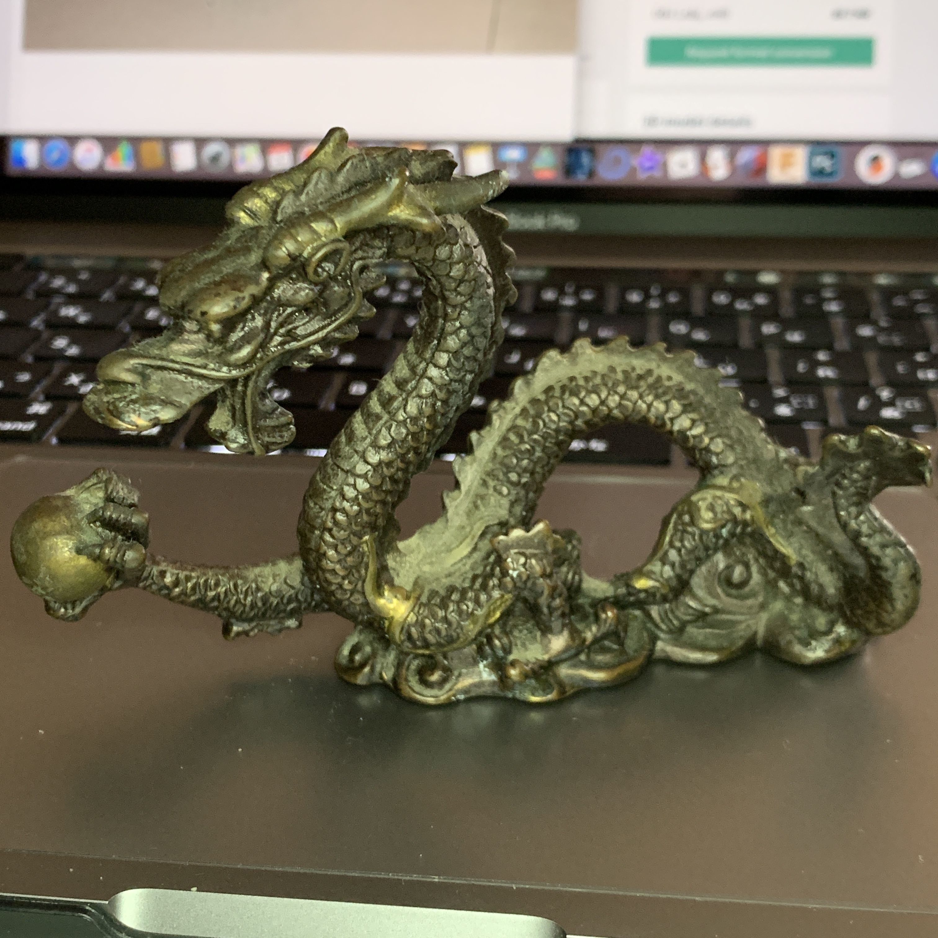 Dragon Netsuke statue 3D model 3D printable | CGTrader