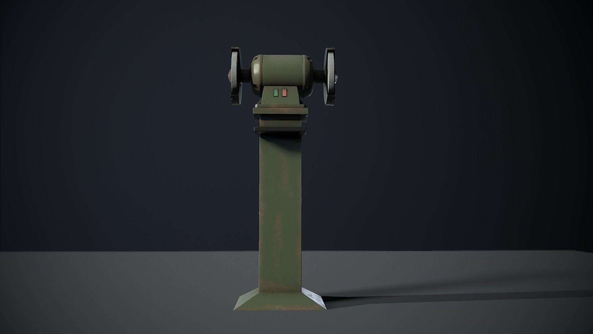 3D model Grinder VR / AR / low-poly rigged | CGTrader