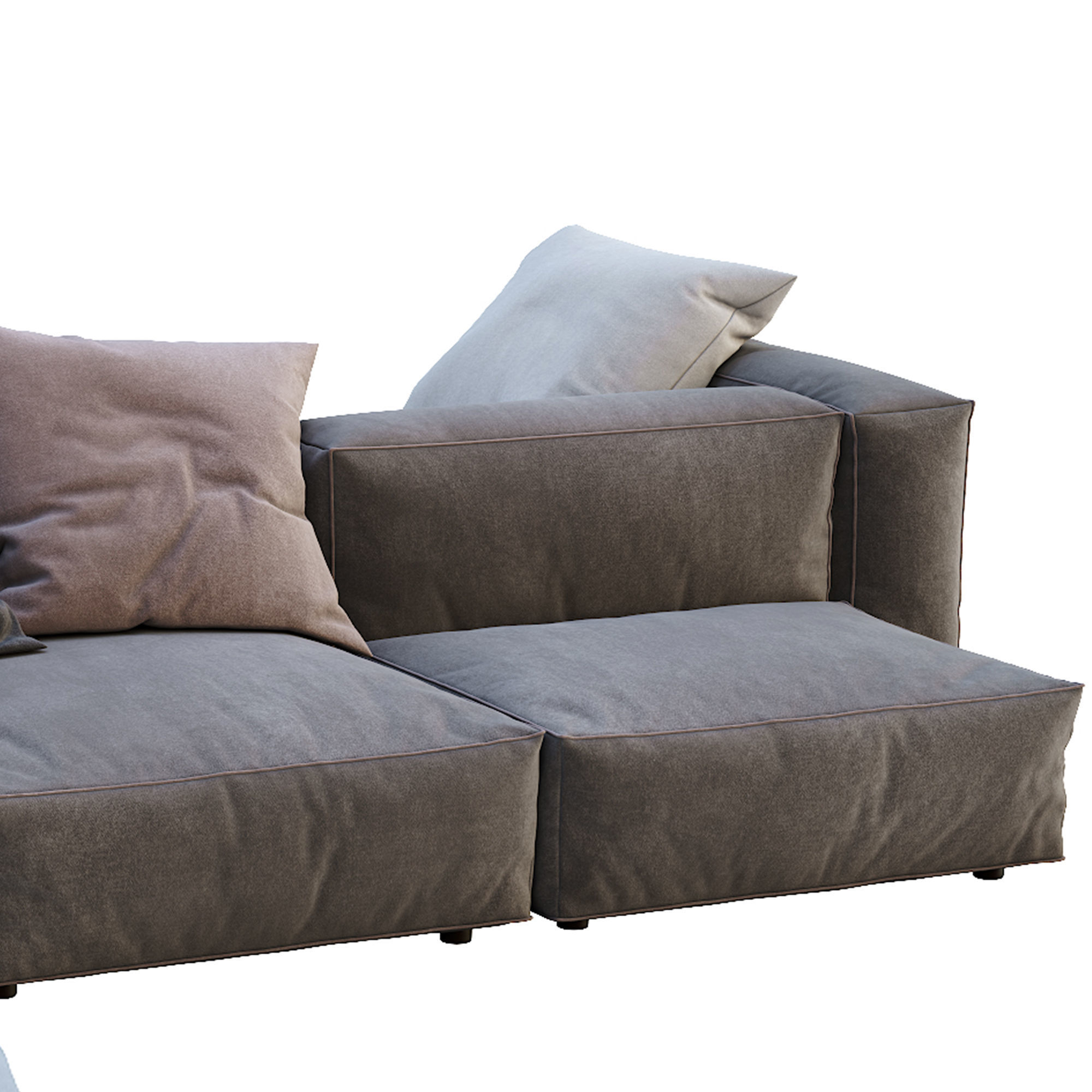 flexteam Sofa Reef 3D model | CGTrader