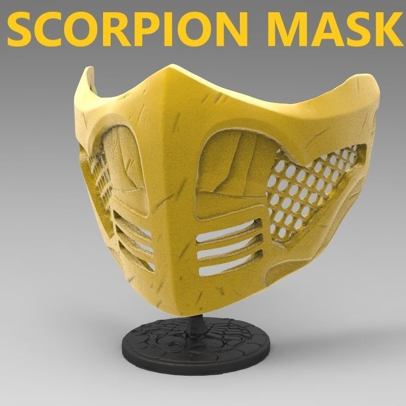 3D print model SCORPION MASK | CGTrader