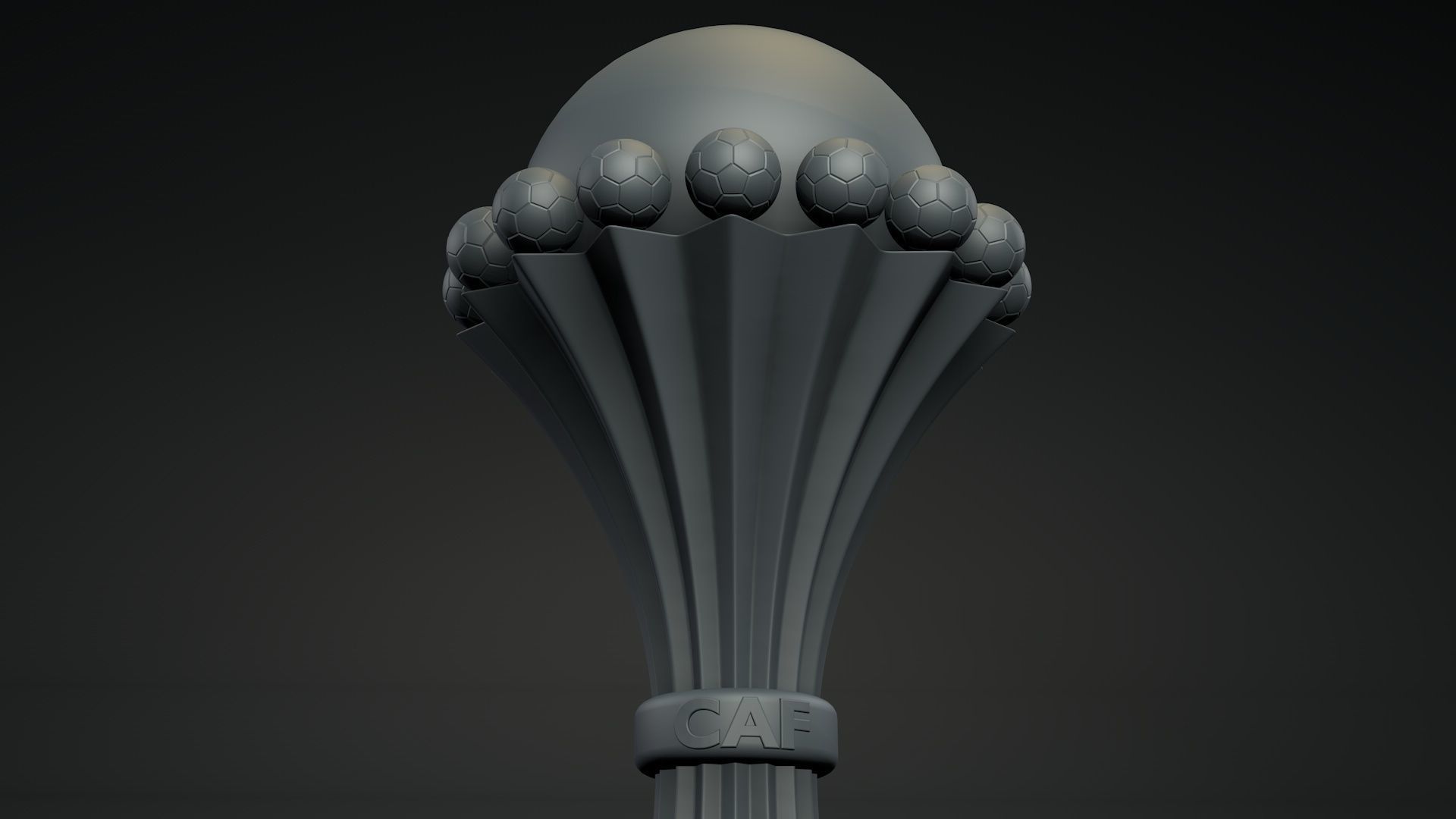 Africa Cup of Nations - CAF Champions Trophy 3D model | CGTrader