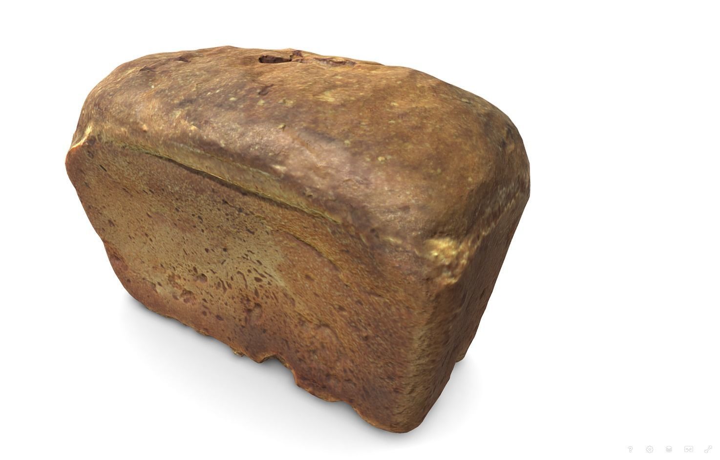 3D model 3D Loaf of bread PBR scan VR / AR / low-poly | CGTrader