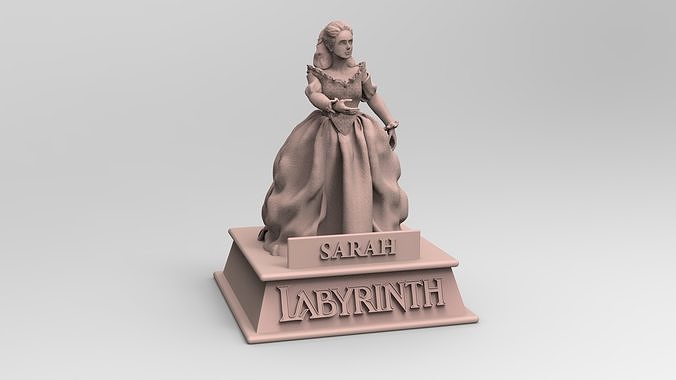 Sculpture of Sarah From Labyrinth 3D model 3D printable | CGTrader
