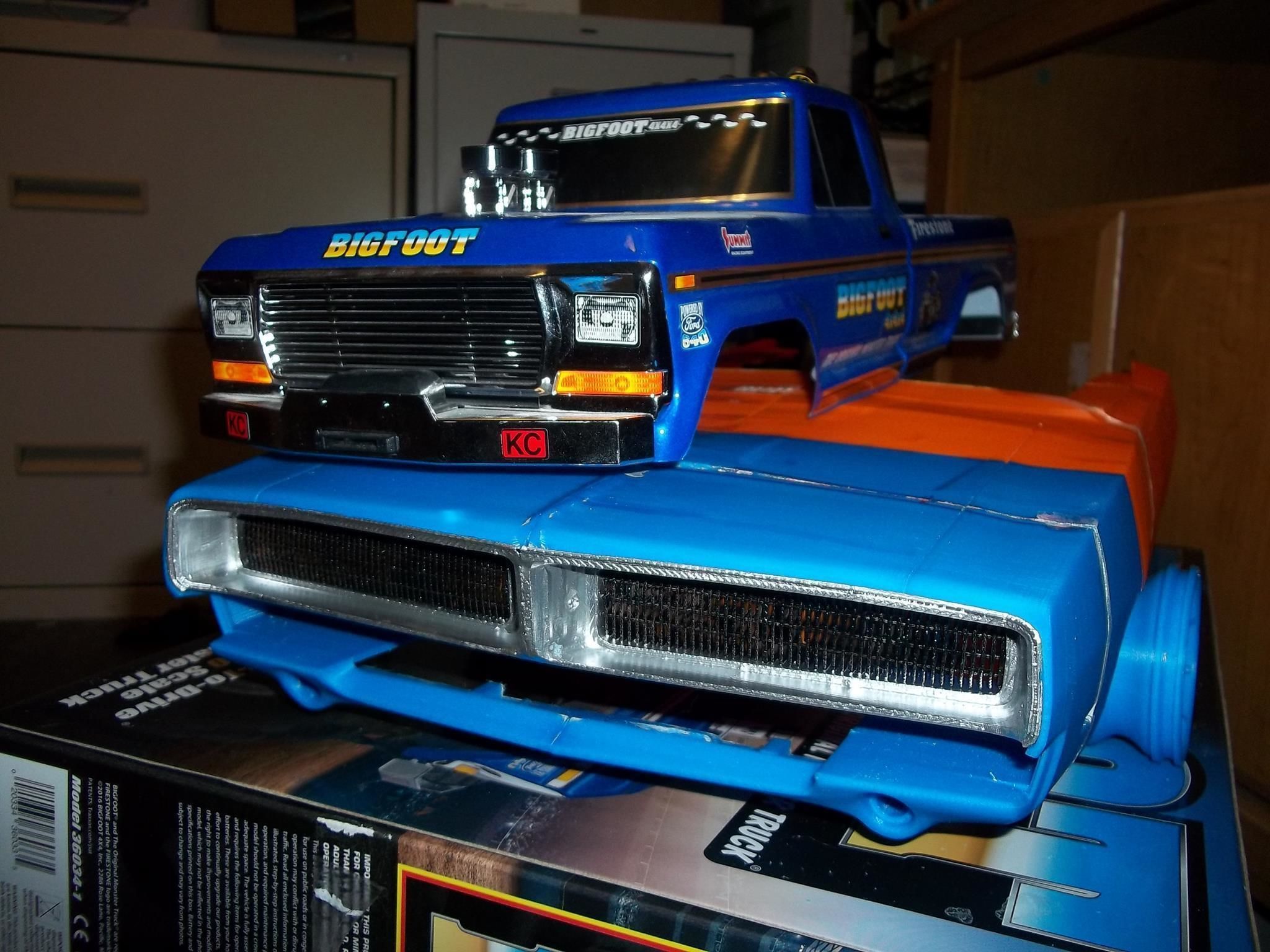 1969 Dodge Charger body 3D model 3D printable | CGTrader