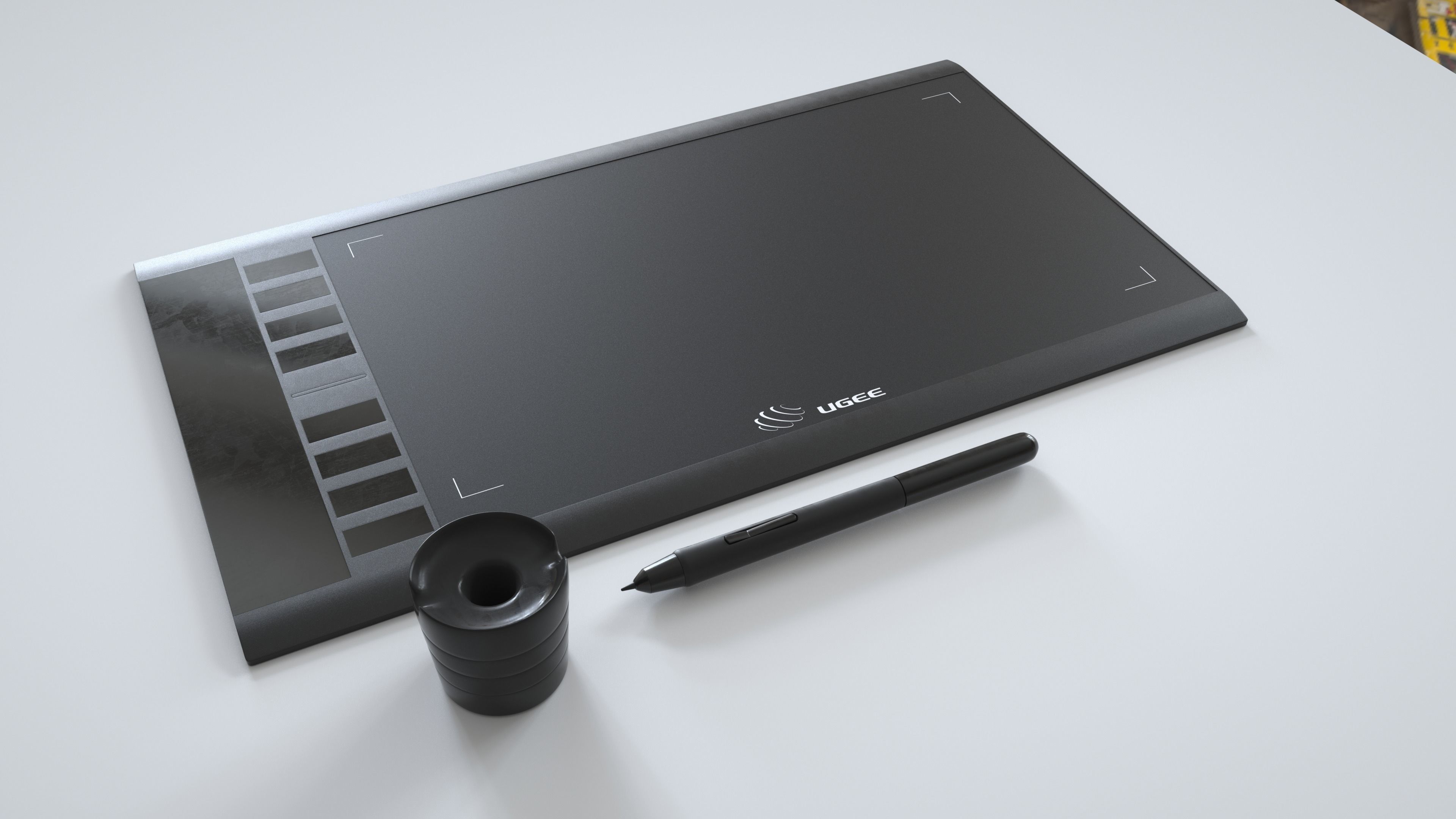 Digital Graphics tablet 3D model | CGTrader