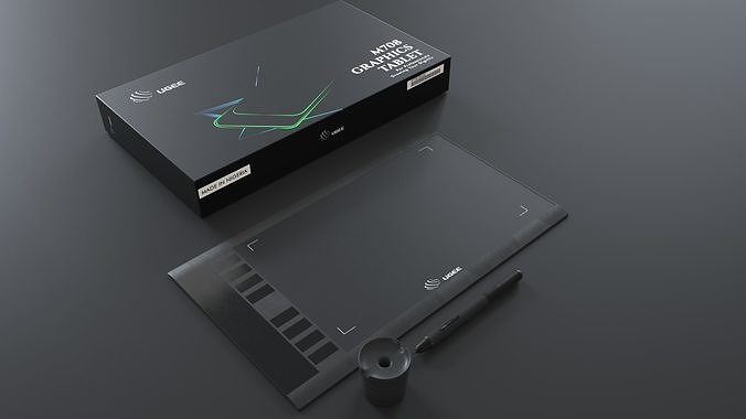 Digital Graphics tablet 3D model | CGTrader