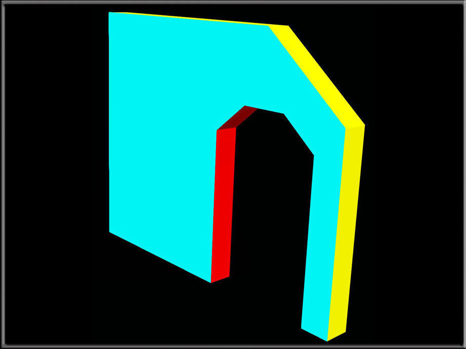 3D model Triangular shaped Arch 07 VR / AR / low-poly | CGTrader