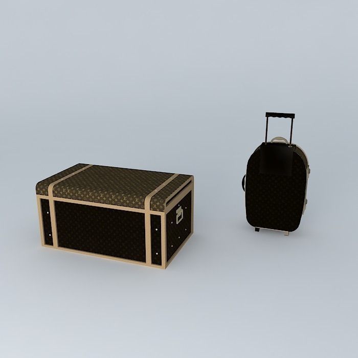 LOUIS VUITTON free 3D model | CGTrader