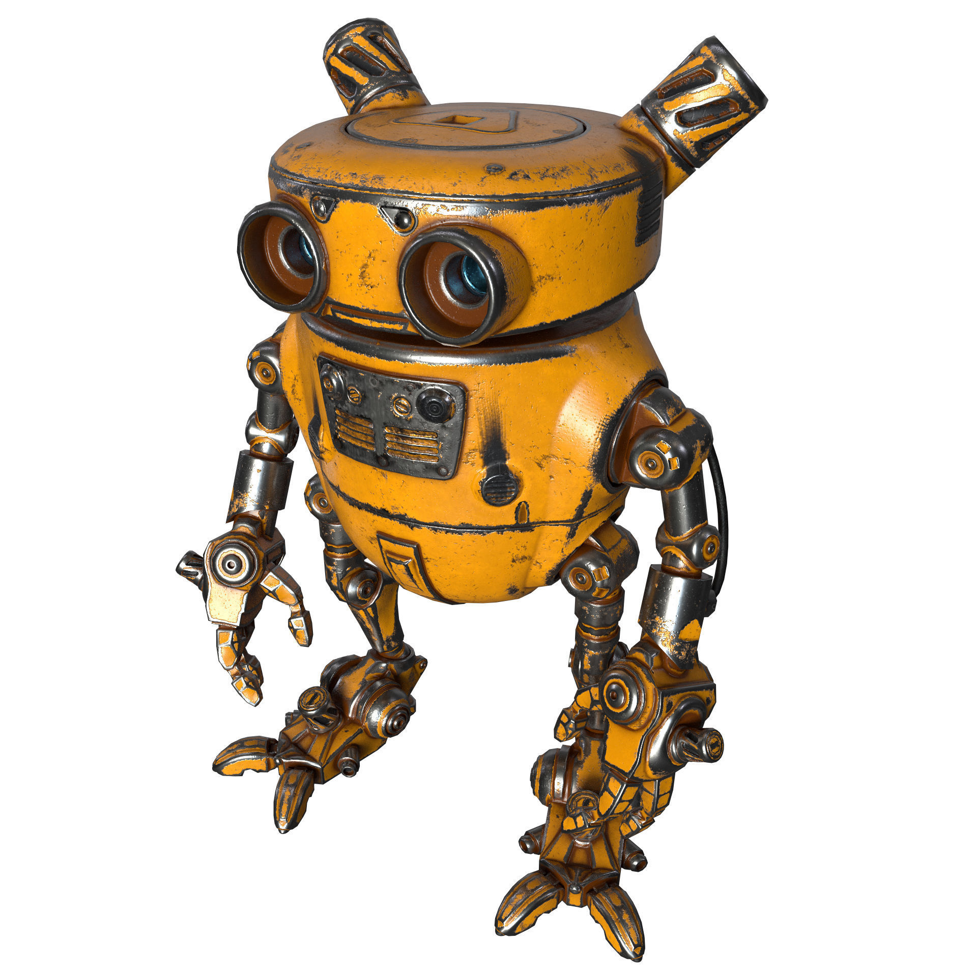 Robot Eddie 3D model | CGTrader