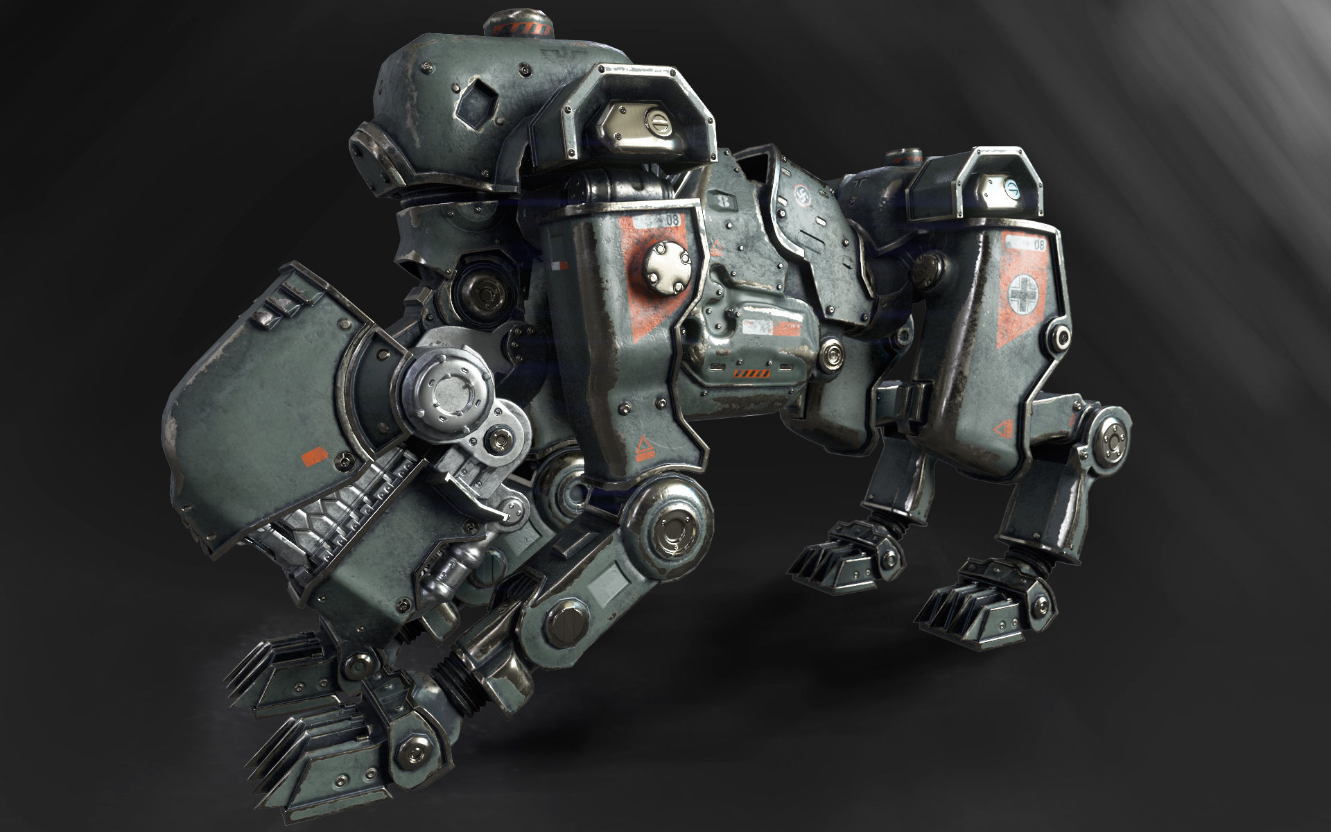 3D Panzerhund 1960 3D model | CGTrader