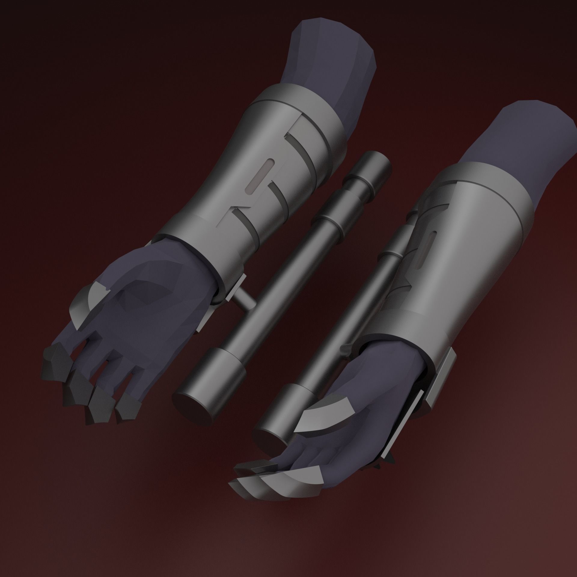 judgement the high prosecutor from Helltaker 3d printing cosplay free ...