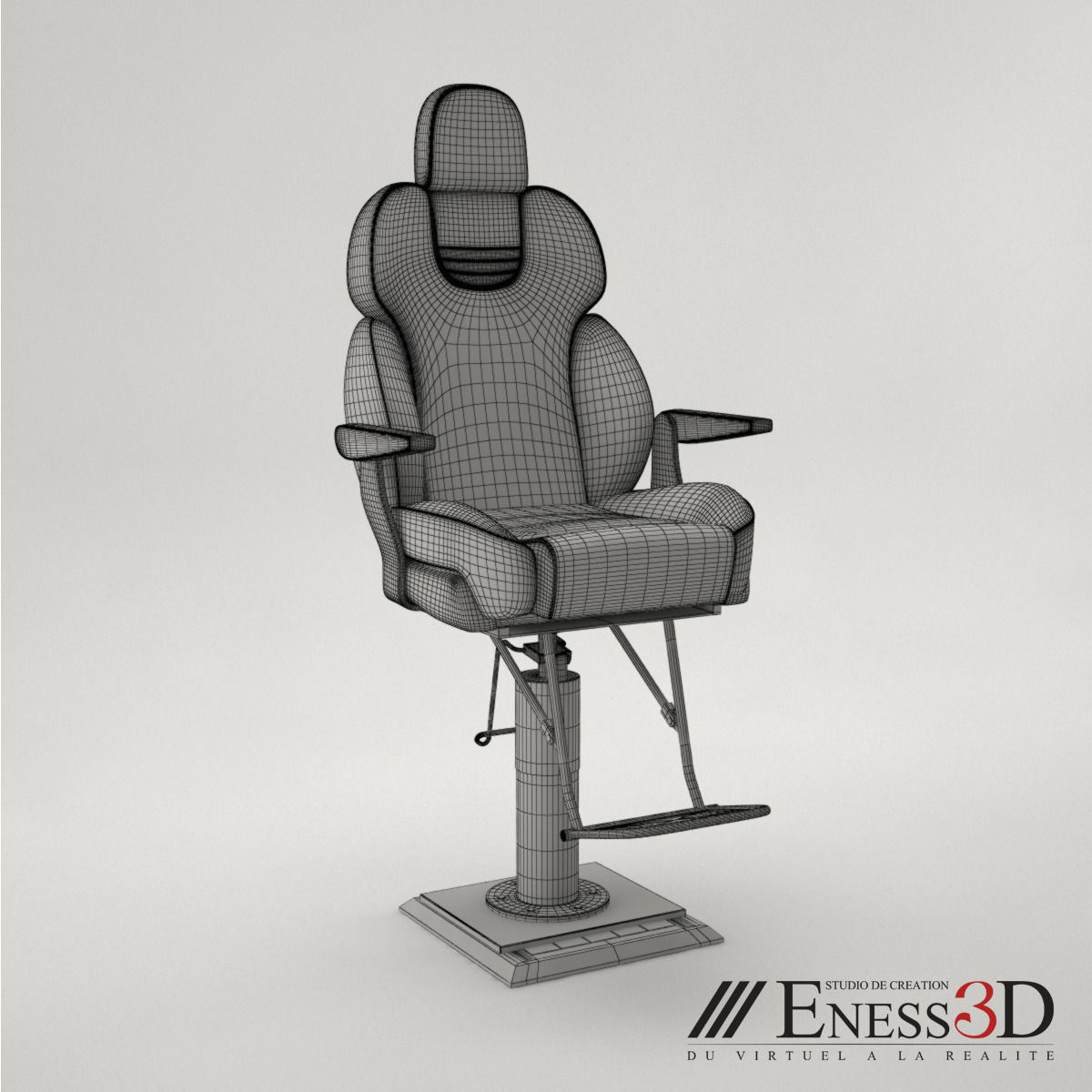 Pro - RECARO Caspian Seat 3D model | CGTrader