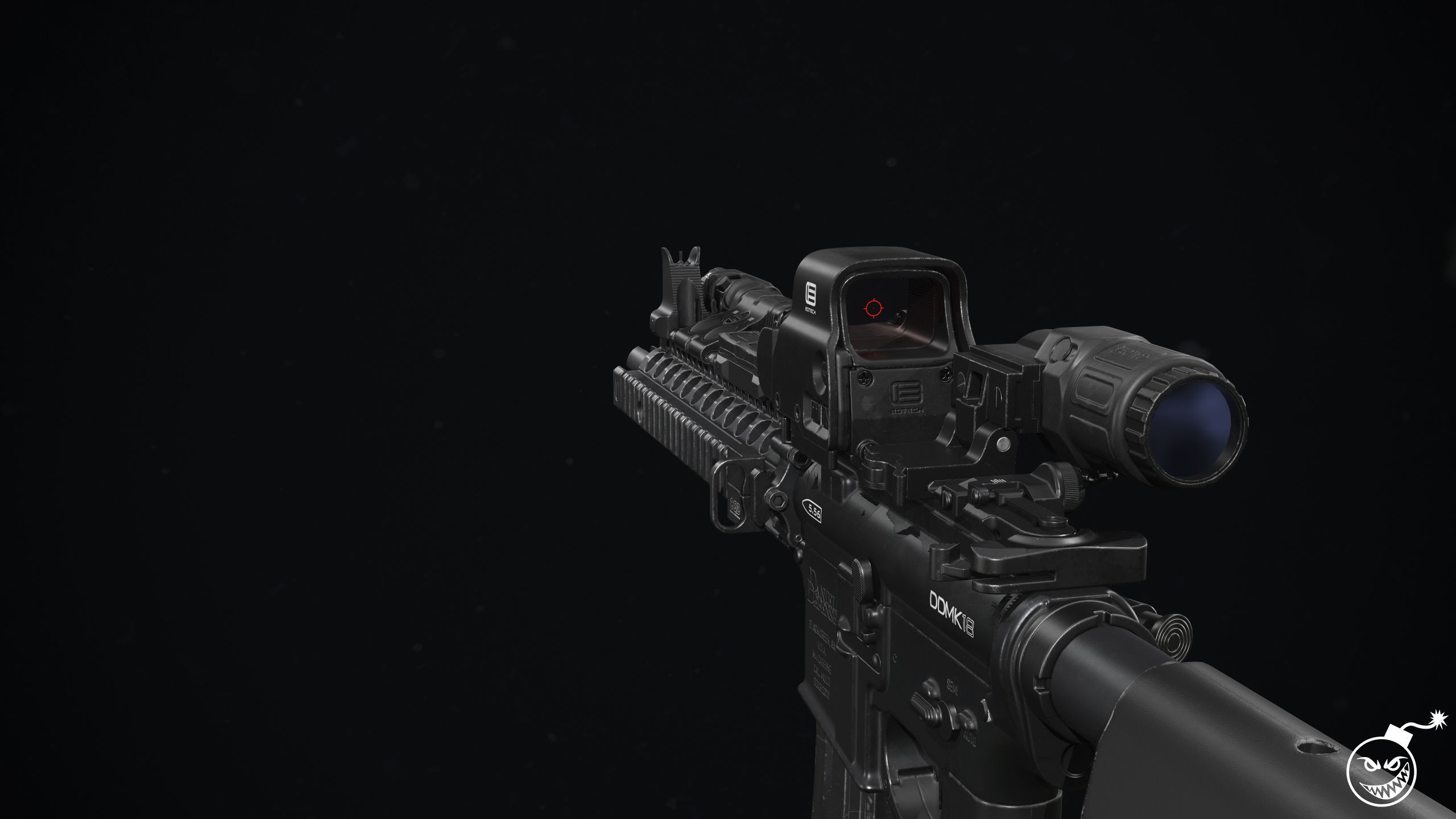 3D model Daniel Defense MK18 Painted VR / AR / low-poly | CGTrader