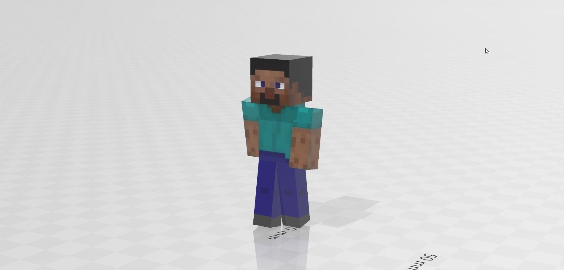 Steve minecraft character 3D model 3D printable | CGTrader