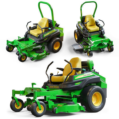 3D model Garden tractor Z994R VR / AR / low-poly | CGTrader