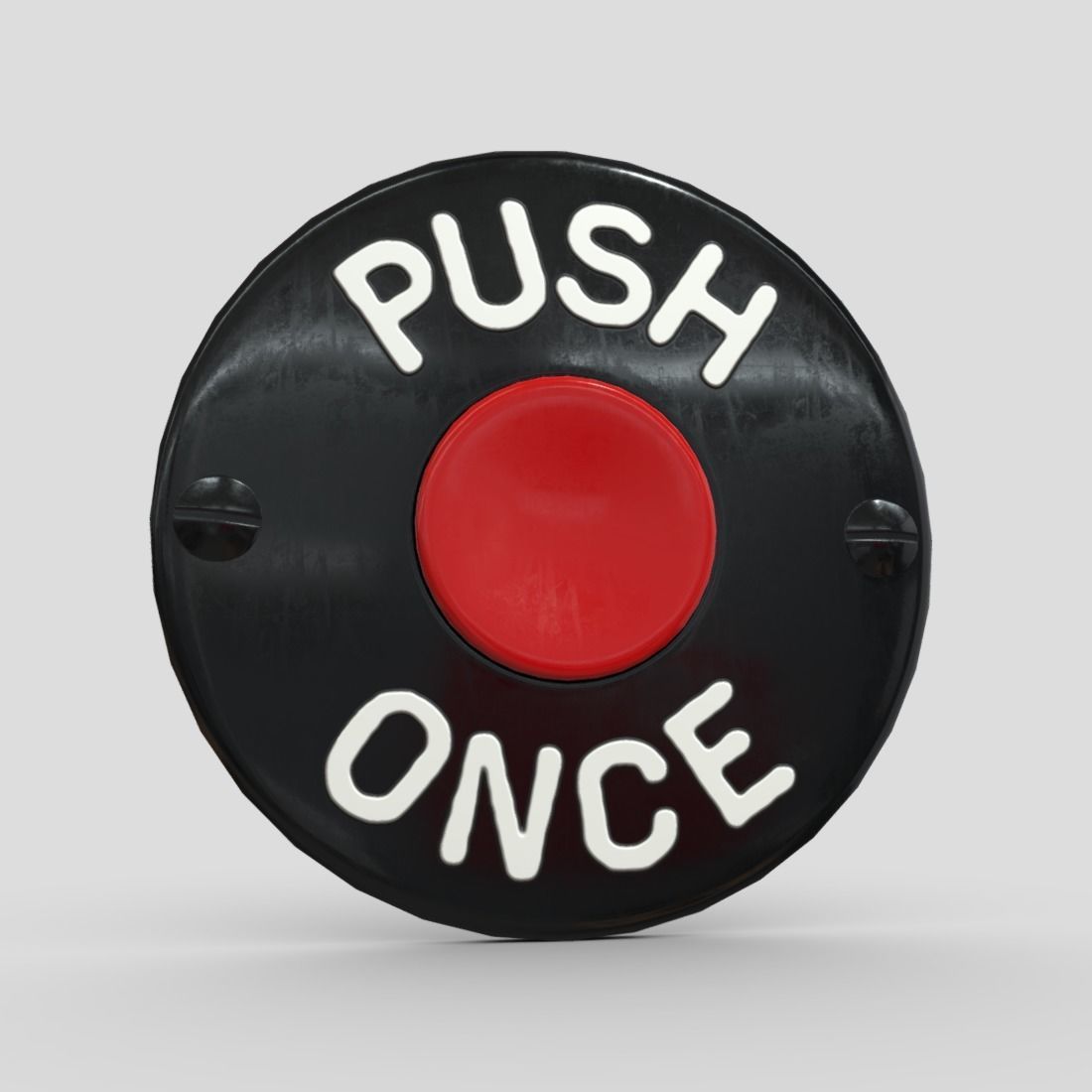 3D asset Push Once Button | CGTrader
