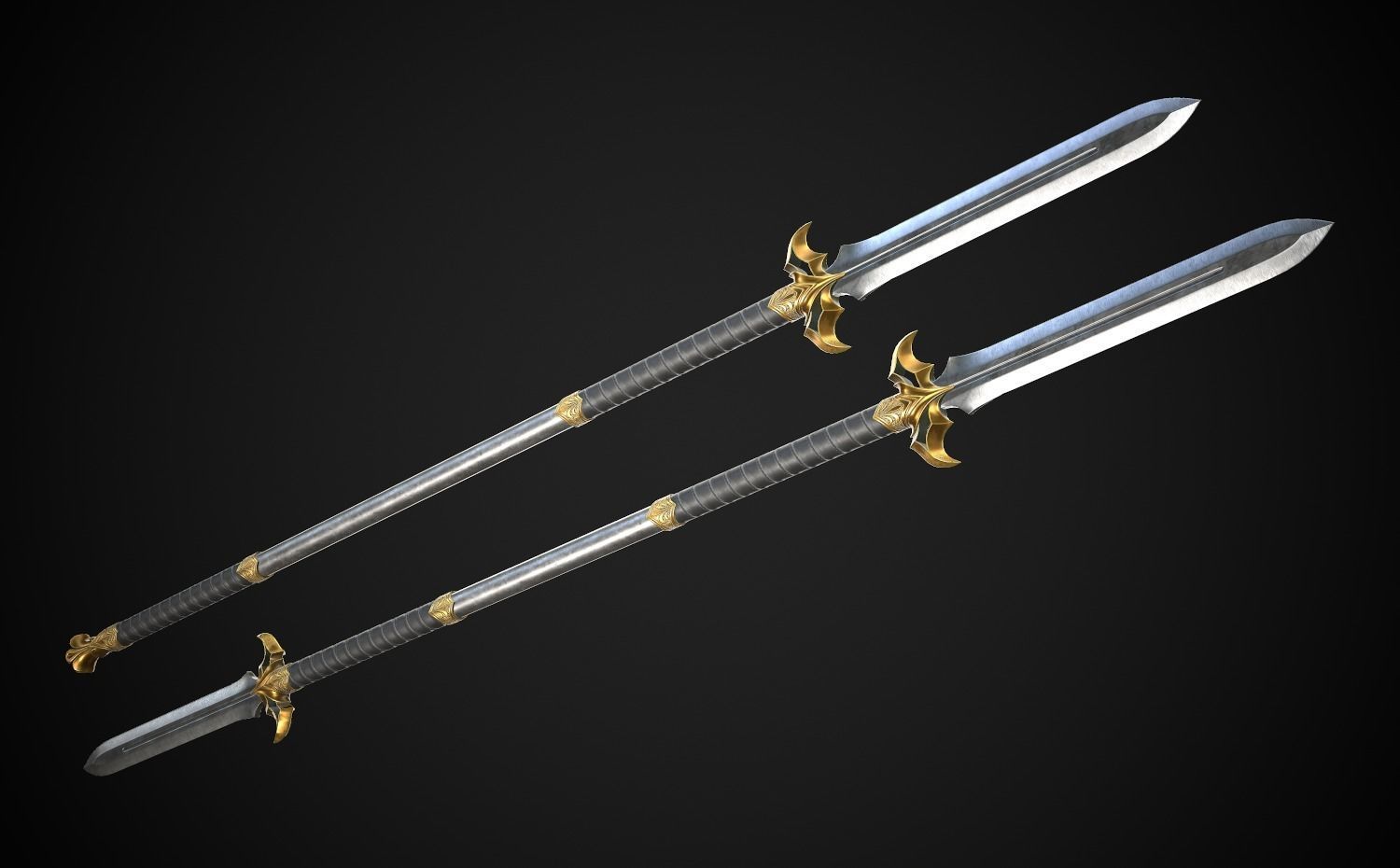 3D Model Collection Melee Weapon Set A2 VR / AR / low-poly | CGTrader