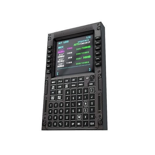 3D model Boeing 737 Flight Management Computer VR / AR / low-poly ...