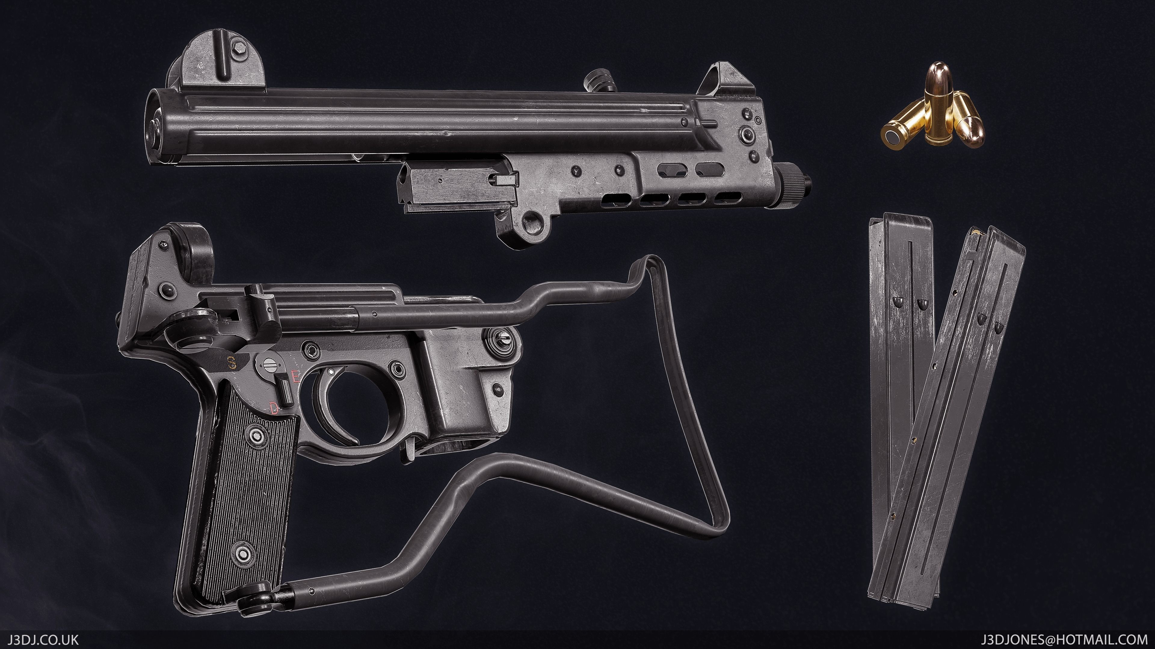 3D model Walther MPK VR / AR / low-poly | CGTrader